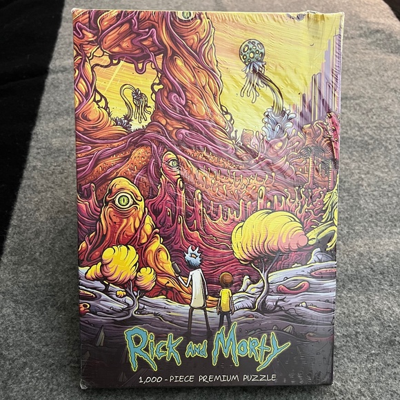 USAopoly | Games | Rick And Morty Into The Rickverse 00 Piece Jigsaw ...